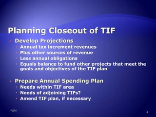 Illinois TIF Closeouts | PPT