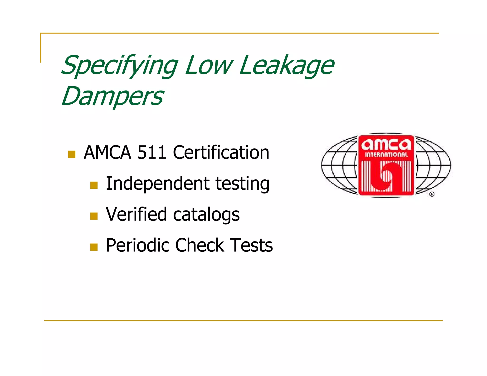 Control Dampers | PDF