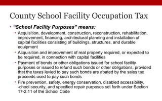 Illinois School Facilities Occupation Tax | PPS