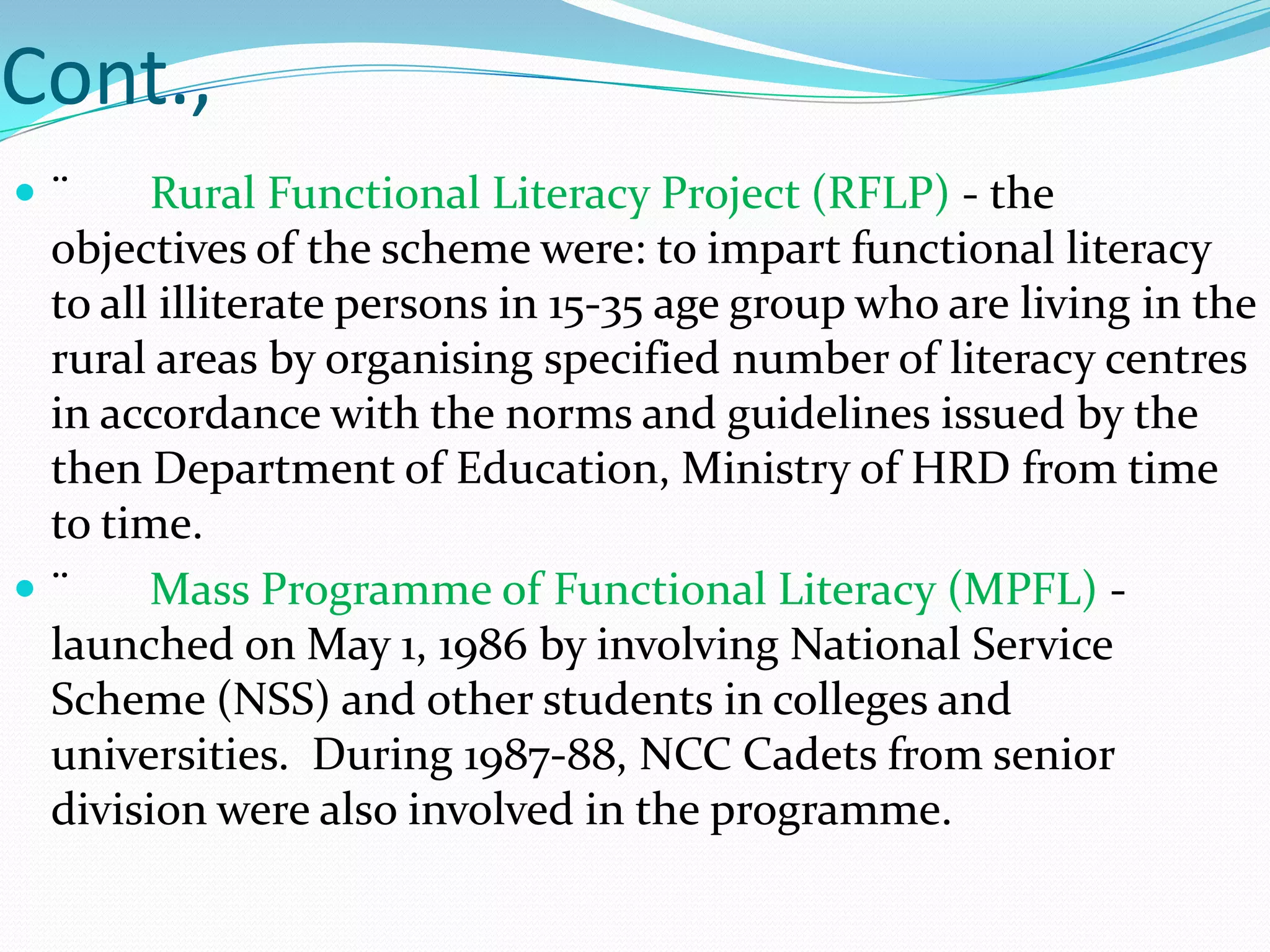Illiteracy | PPTX
