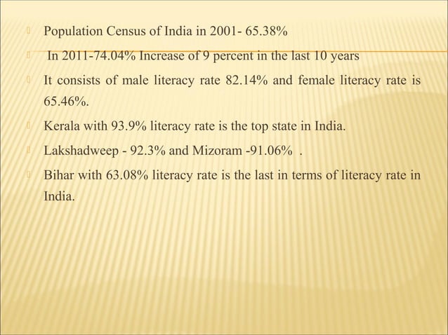 Illiteracy | PPT | Nutrition | Healthy Living