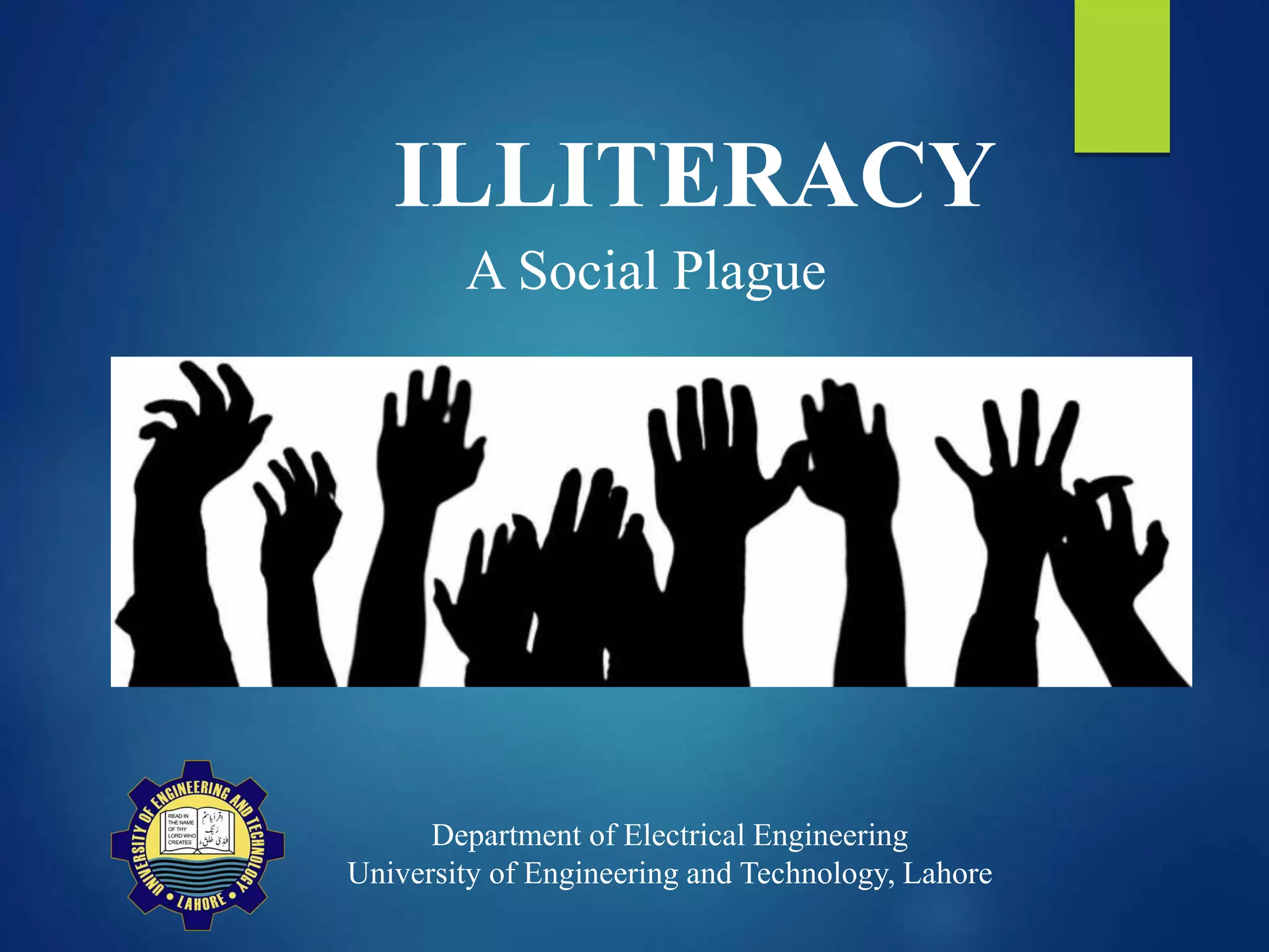 Illiteracy | PPTX