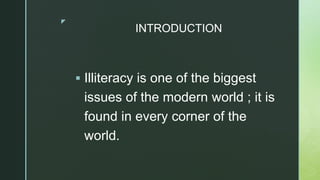 illiteracy.pptx