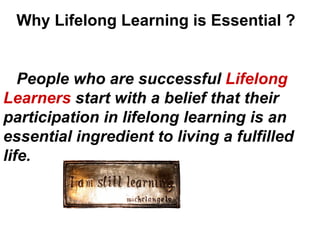 Info Literacy & Lifelong Learning | PPT
