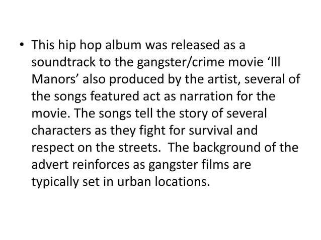 Ill manors plan b analysis | PPTX