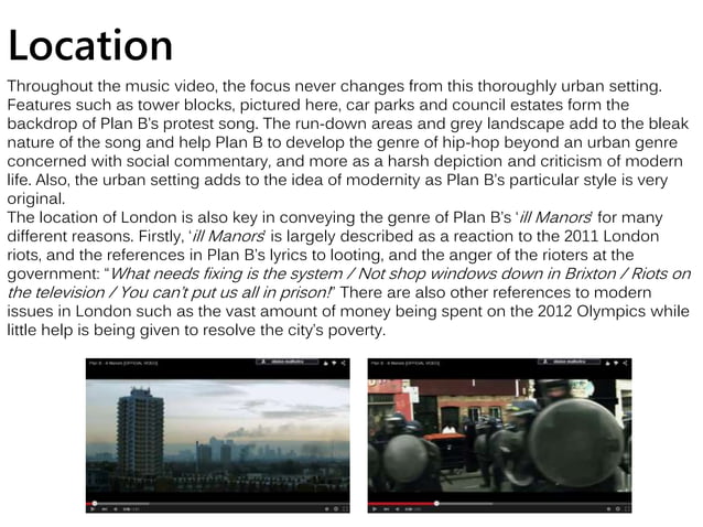 Ill manors plan b case study | PPT