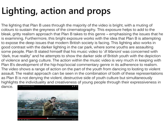 Ill manors plan b case study | PPT