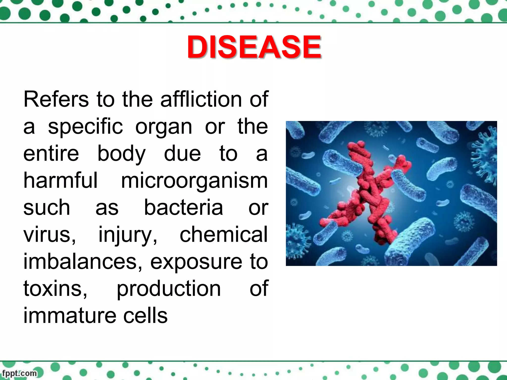 Illness and disease | PPT