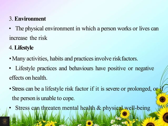 Illness causes & risk factors, illness behavior | PPTX | Diseases and ...