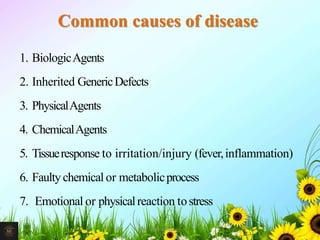 Illness causes & risk factors, illness behavior | PPTX