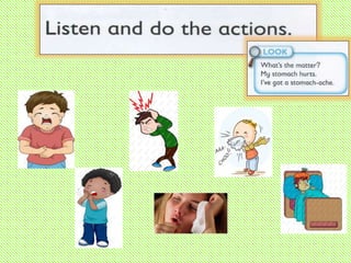 Illnesses : Vocabulary and exercises | PPTX