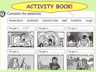 Illnesses : Vocabulary and exercises | PPTX