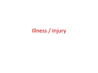 Illness and injury vocab | PPTX