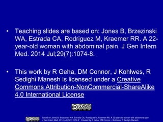 Illness Script Case Teaching Guide | PPTX