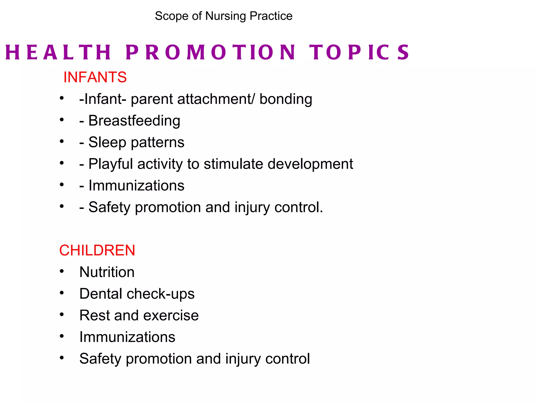 ILLNESS, WELLNESS AND HEALTH , SCOPE OF NURSING | PPT