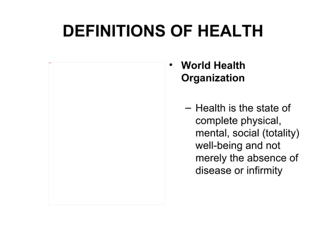 ILLNESS, WELLNESS AND HEALTH , SCOPE OF NURSING | PPT