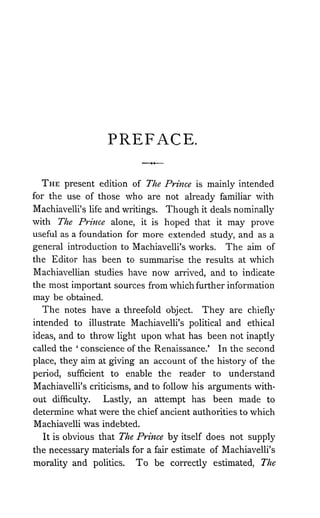 Il Principe (Sang Pangeran) karya Niccolò Machiavelli | PDF