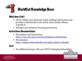 ILL Toolbox: Ways to Increase Efficiency and Productivity in ...