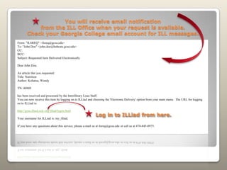 InterLibrary Loan: A User Guide | PPTX