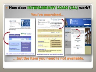 InterLibrary Loan: A User Guide | PPTX