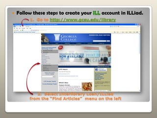 InterLibrary Loan: A User Guide | PPTX