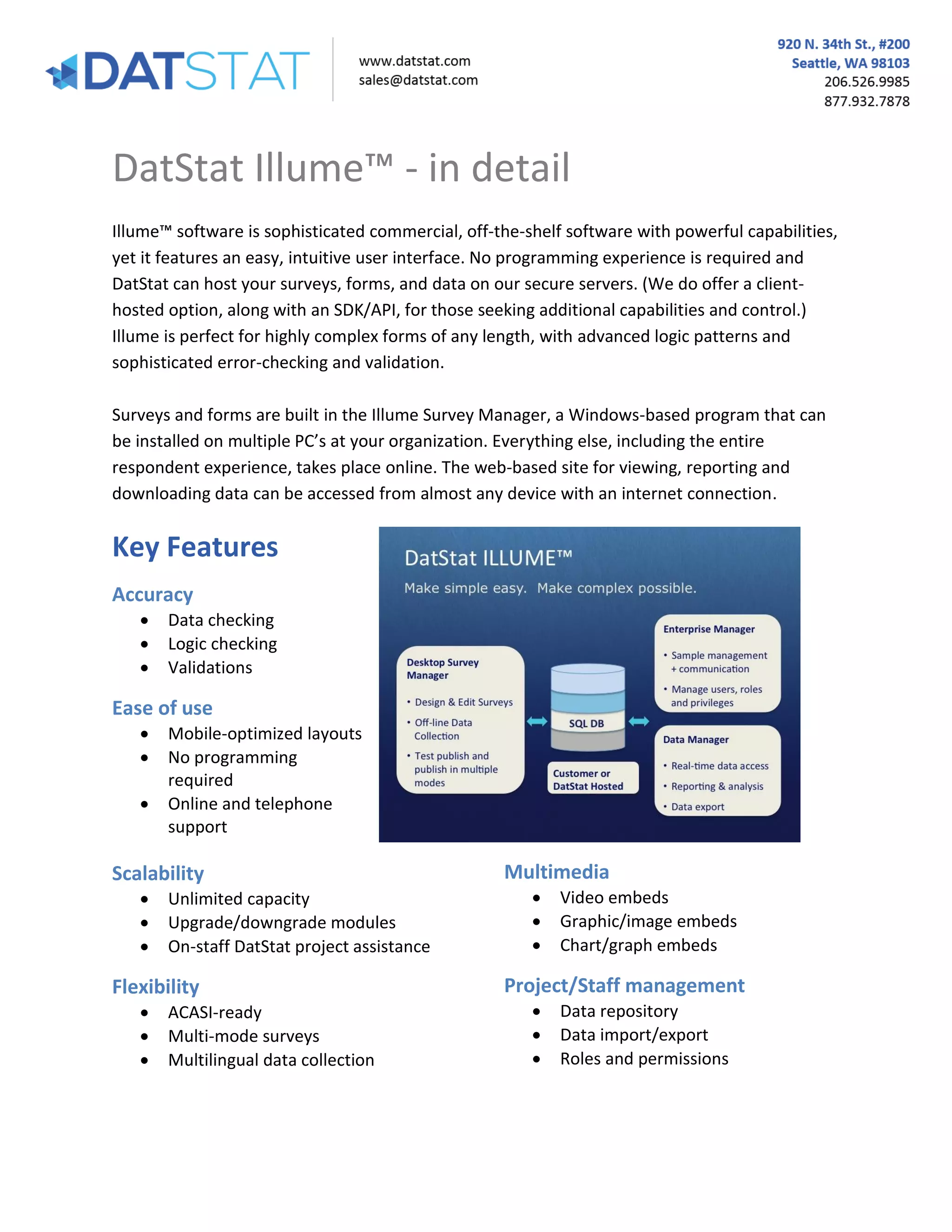DatStat Illume | PDF