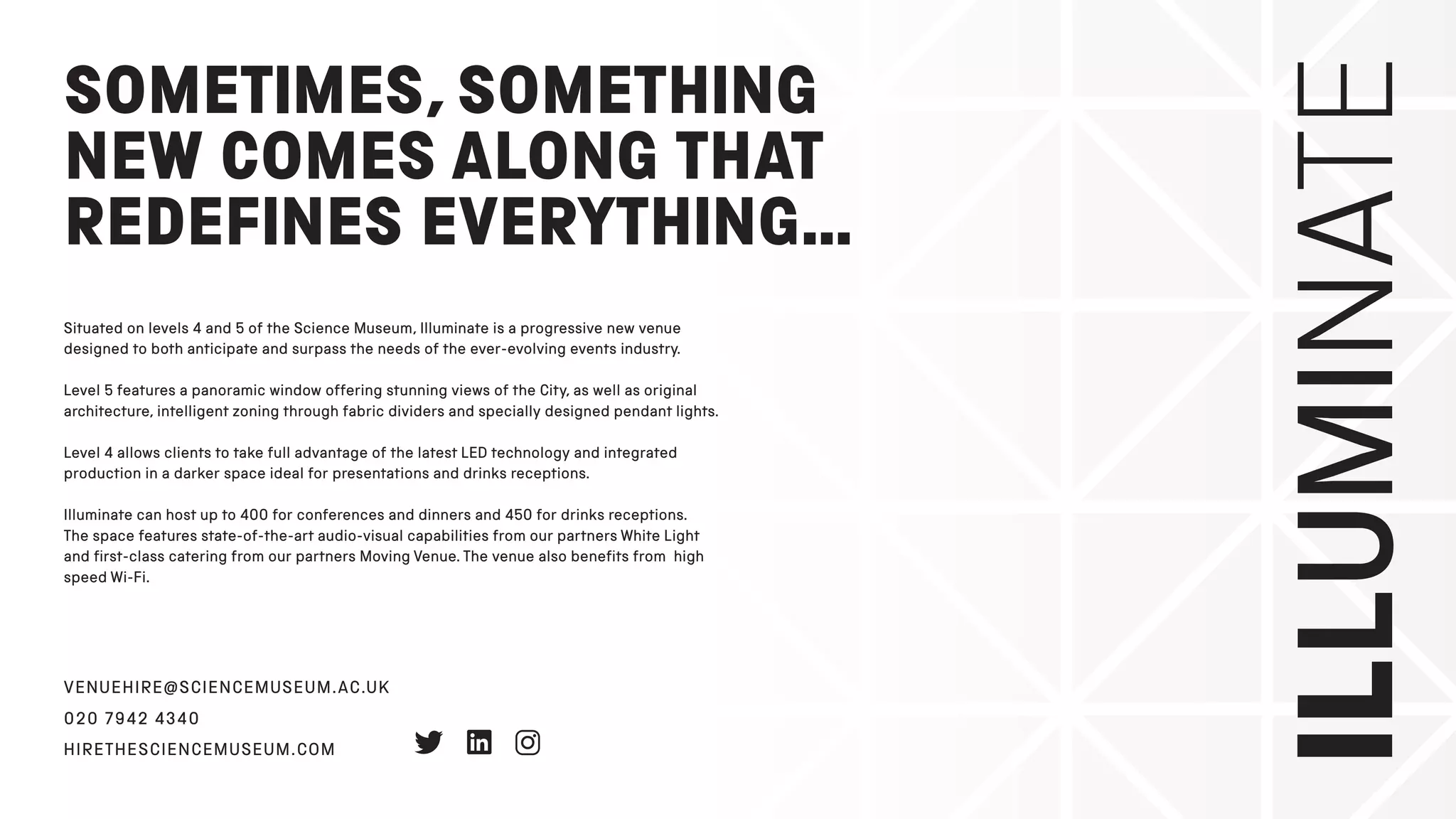 Illuminate at the Science Museum Brochure | PDF