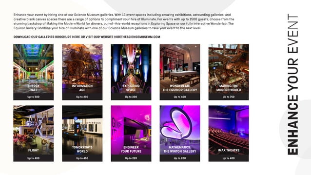 Illuminate at the Science Museum Brochure | PDF