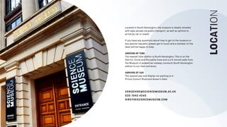 Illuminate at the Science Museum Brochure | PDF