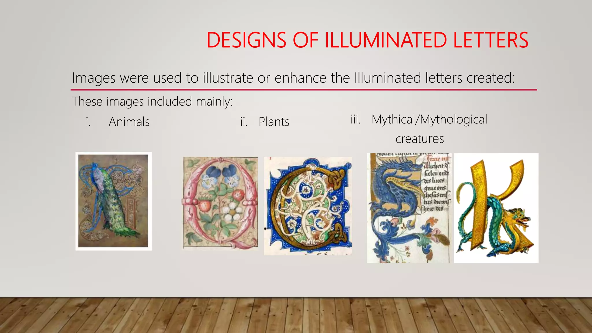 Illuminated letters | PPT