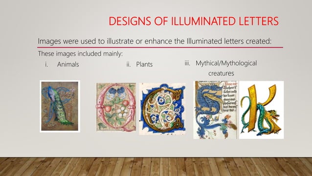 Illuminated letters | PPT