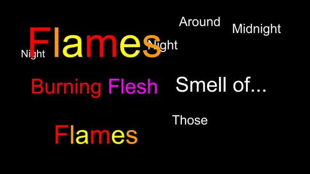 Illuminated text example | PPT