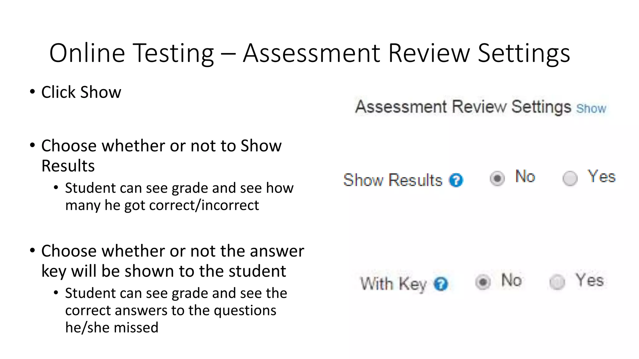 How to make an Item Bank Assessment | PPTX