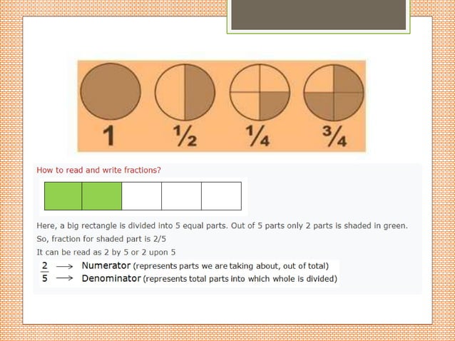 fraction for kids and classroom games. | PPT