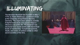 Illuminati presentation in which there is no. of facts | PDF