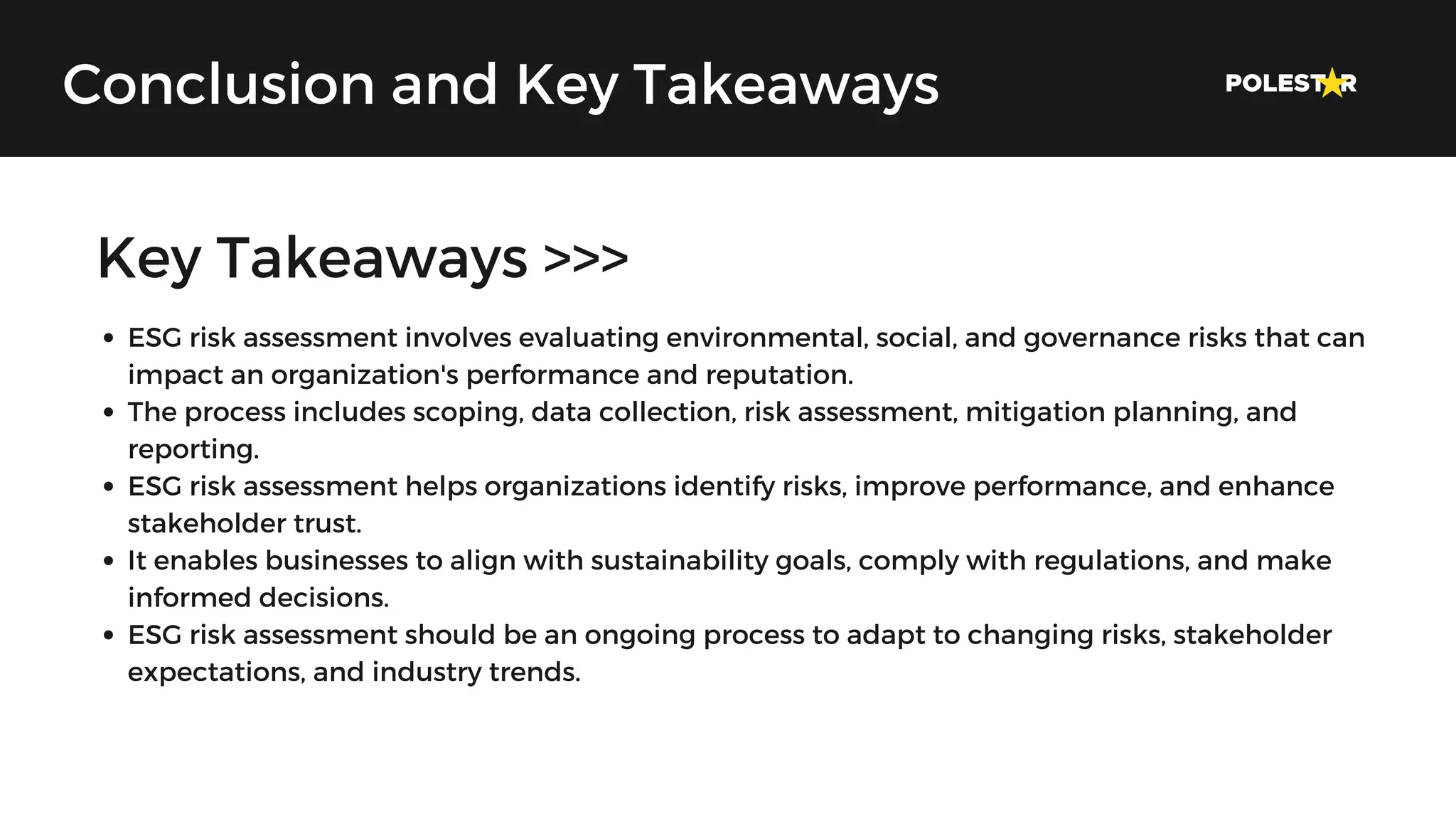 Illuminating ESG Risk Assessment for Success | PPT