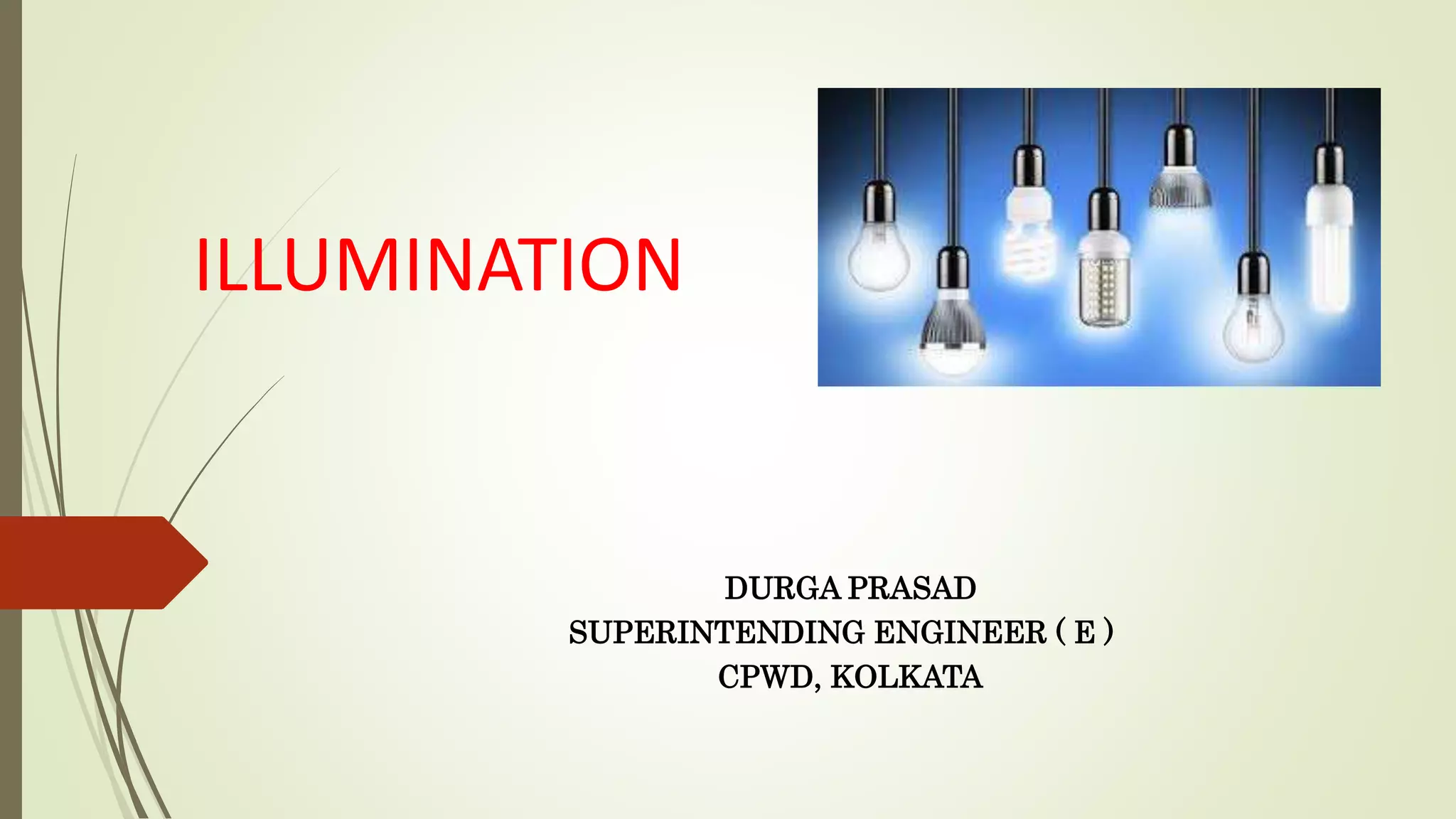 Illumination, Lighting | PPTX