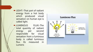 Illumination, Lighting | PPTX