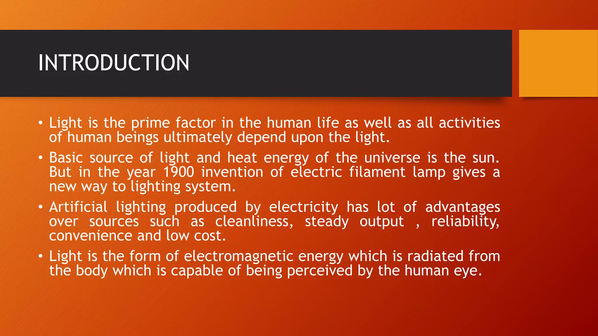 Terms Related To Illumination | PPTX