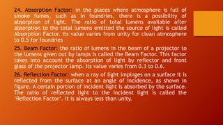 Terms Related To Illumination | PPTX