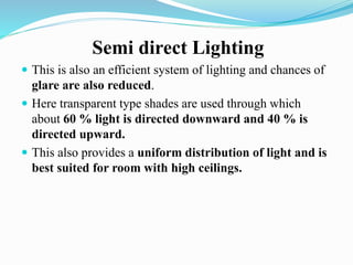 Illumination basic and lightning scheme | PPTX