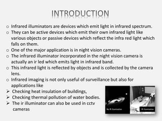 Illumination including infra red | PPT