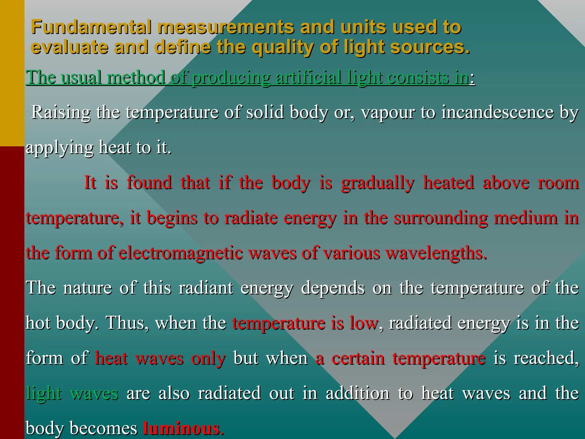 illumination used.ppt ELECTRICAL ENGINEERING | PPT