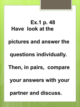 Spotlight - 9 Module 3 Illusion 3 d ex.1 p 48 form 9 | PPTX