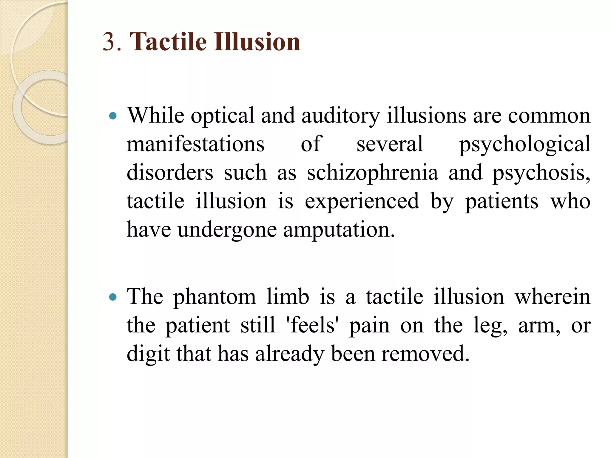 Illusion and hallucination | PPTX