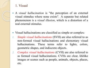 Illusion and hallucination | PPTX