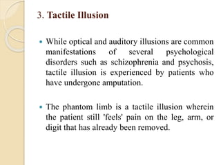 Illusion and hallucination | PPTX
