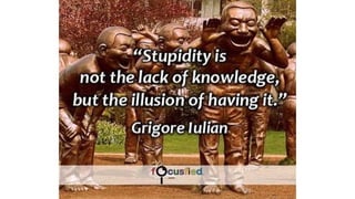 Illusion of knowledge | PPT