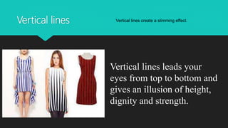 Creating different illusions using silhouettes, lines and colours | PPTX