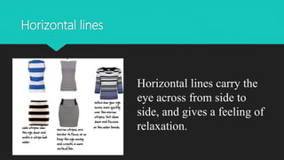 Creating different illusions using silhouettes, lines and colours | PPTX